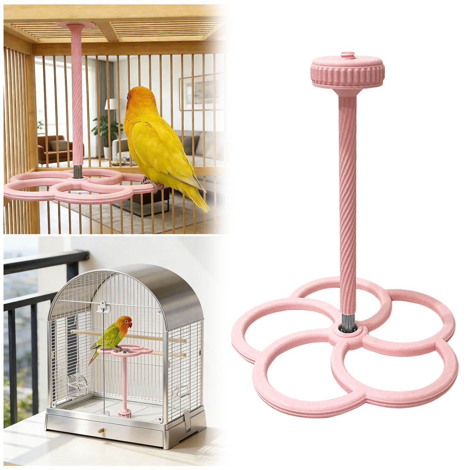 EcoNest Rotating Windmill Bird Habitat Interactive Parrot Design ...
