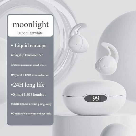 EcoNest Smallest Earbuds Hidden Ear Buds Earphones Micro Wireless ...