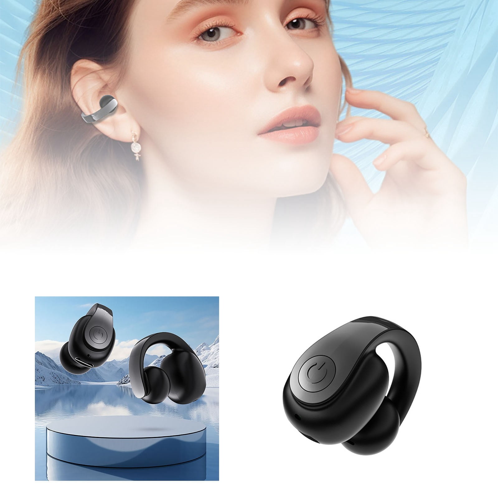 EcoNest Smart AI Language Translation Earbuds With Wireless Read Listen ...