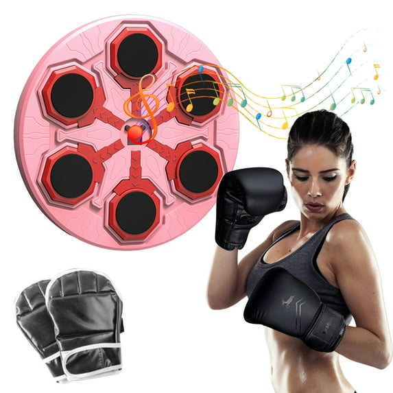 EcoNest Smart Music Boxing With & LED Lights 15 Speed Adjustable Wall ...