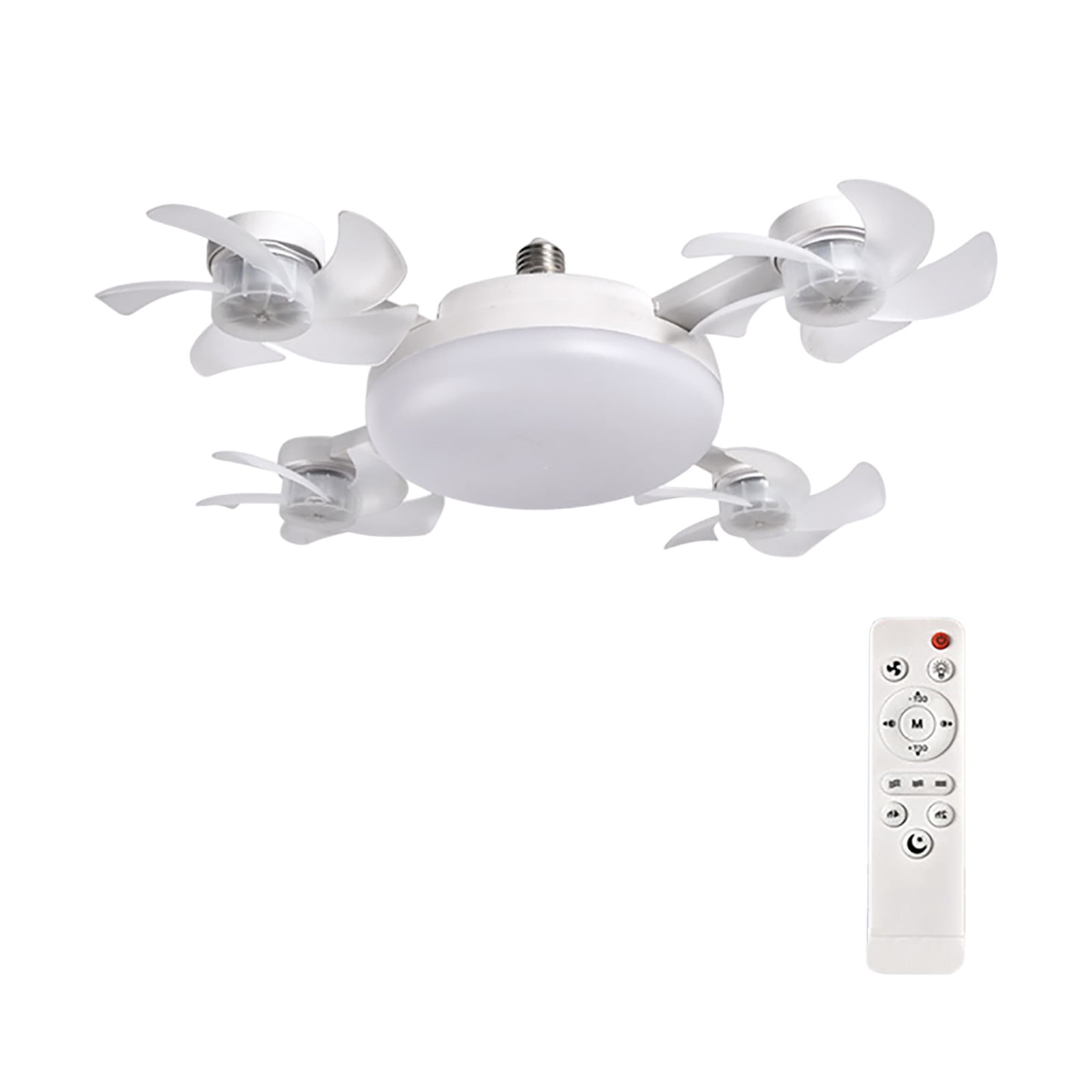 EcoNest Socket Ceiling Fan With Light And Remote Control Socket Ceiling ...