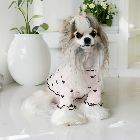 EcoNest Spring And Summer Thin Dog Clothes Small Dogs And Cats Cute ...