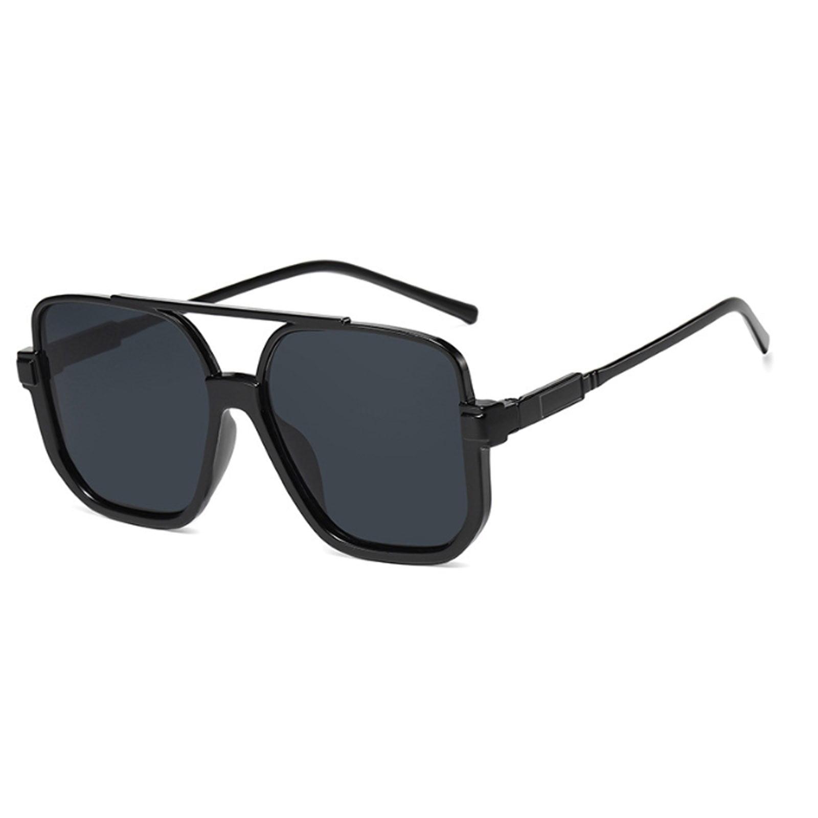 EcoNest Square Fashion Half Frame Sunglasses For Women Trendy Blogger ...