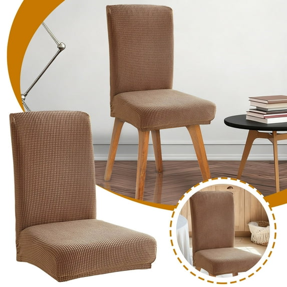 EcoNest Stretch Spandex Slipcover With Textured Grid Pattern Modern ...