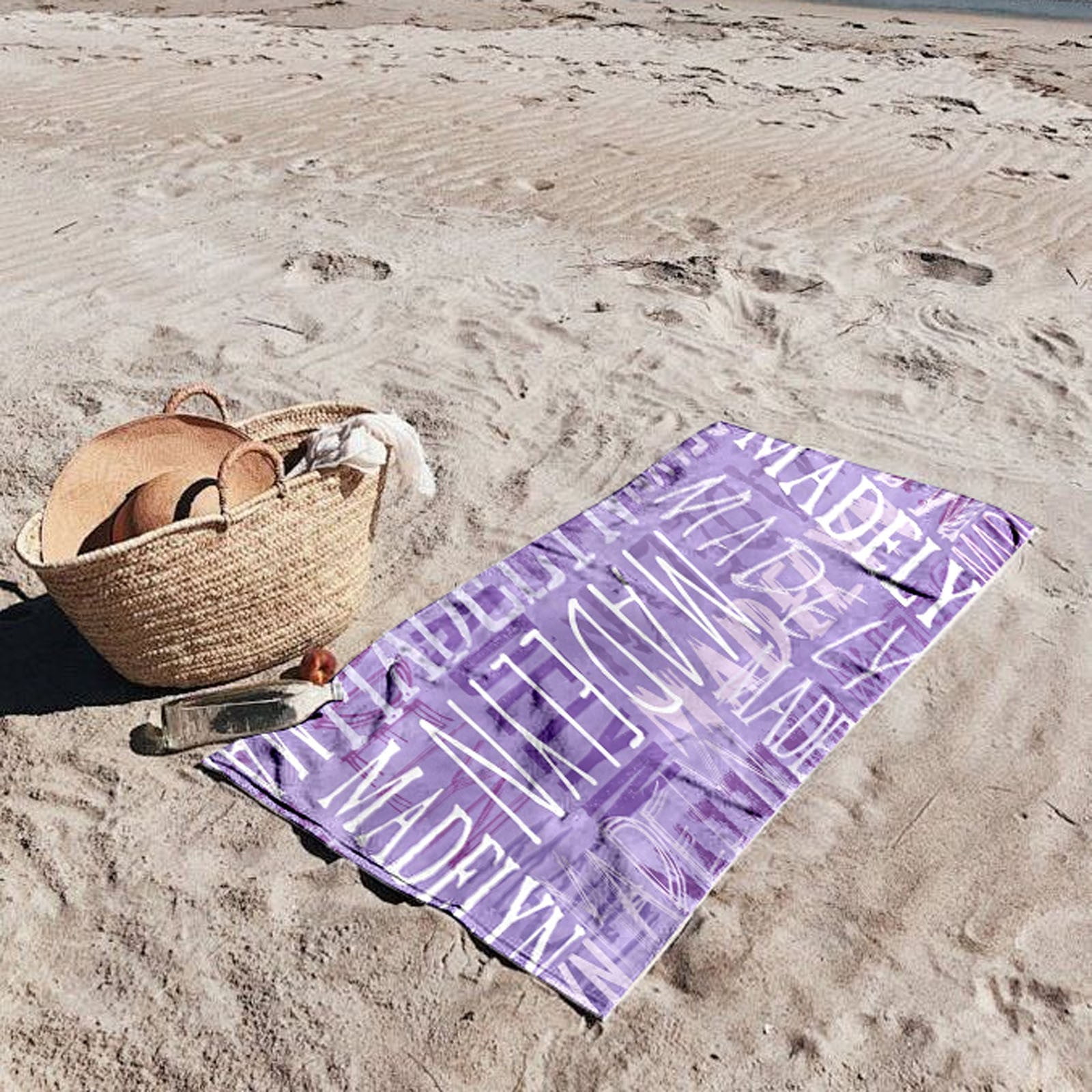 EcoNest Style Beach Towel 180x90cm Designs Soft & Durable - Walmart.com
