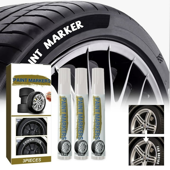 EcoNest Tire Marker Pen For Tire Lettering And Paint Pen For ...