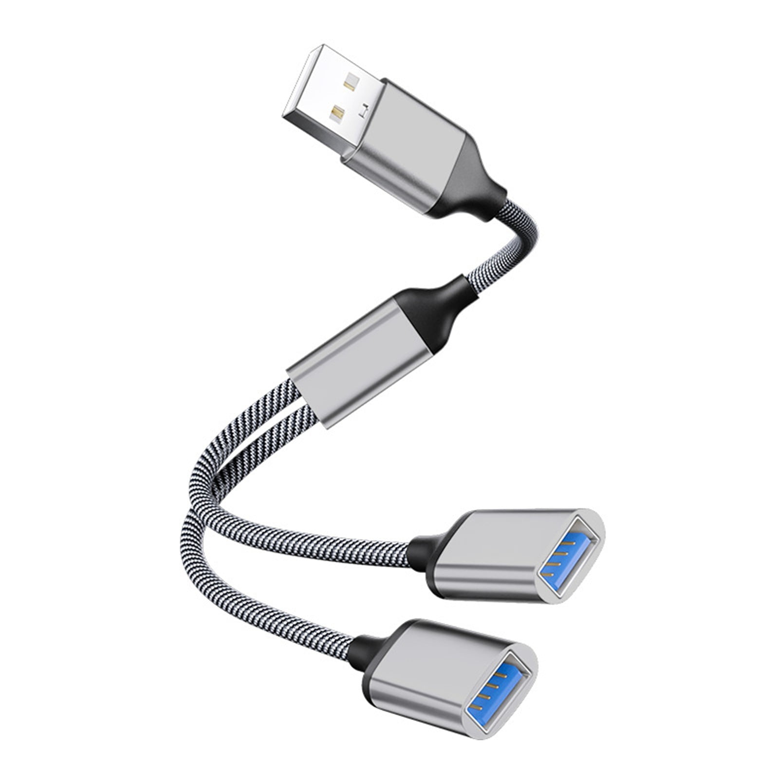 EcoNest USB To Type C Adapter 2 In 1 Port Converter For Fast Charging ...