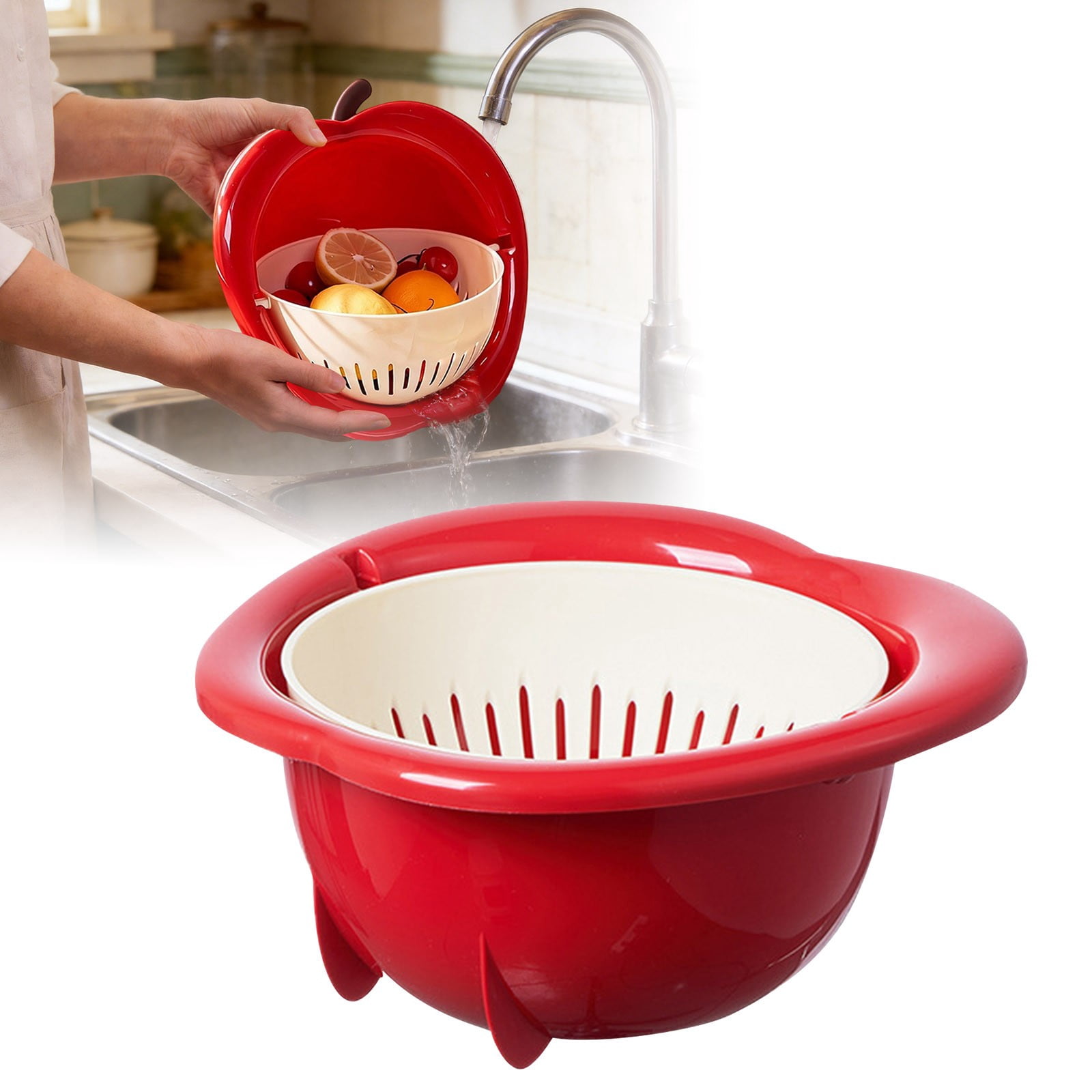 EcoNest This Uniquely Designed Draining Bowl Is In A Variety Of Colors ...