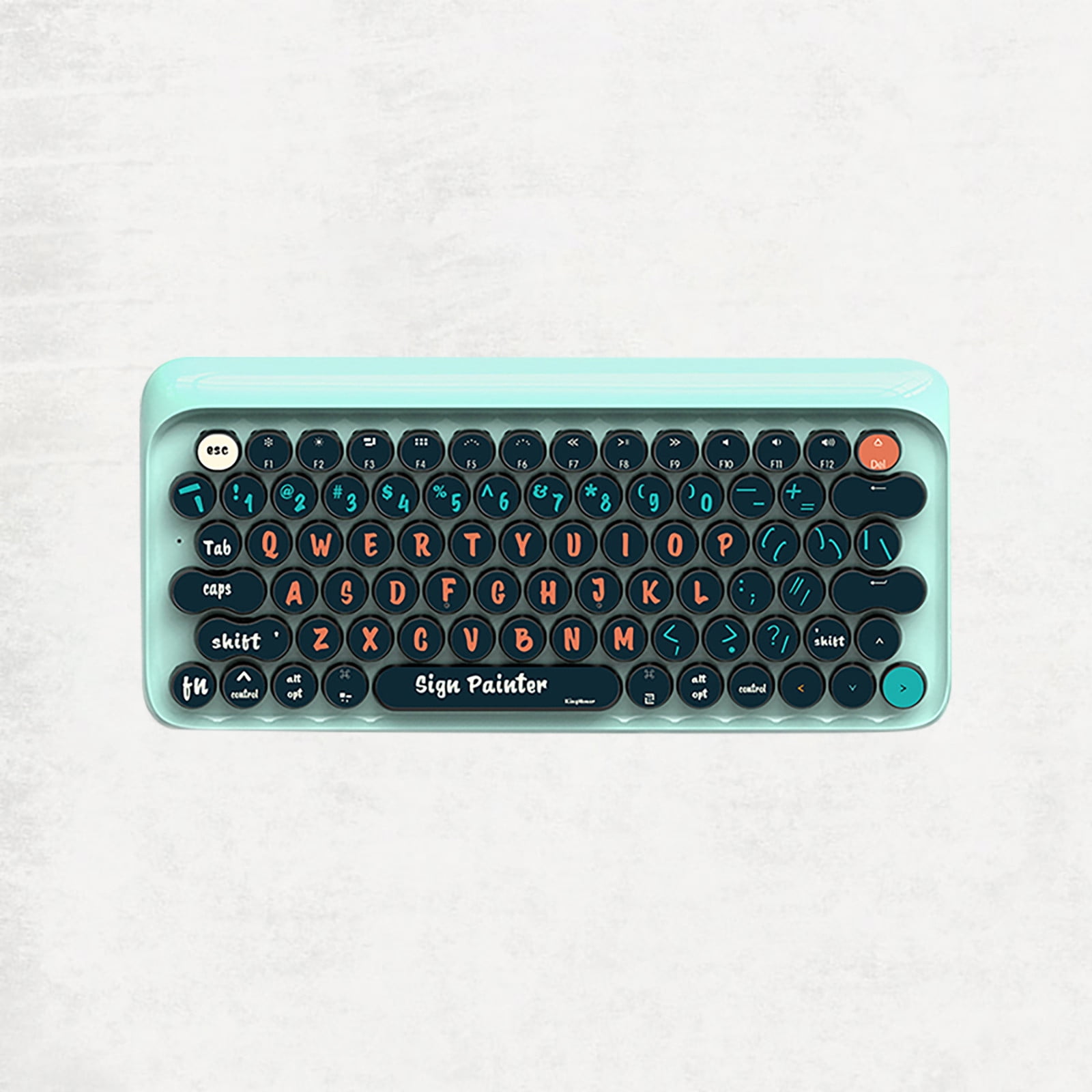 EcoNest Universal Round Keycap 104 Keys Creative Cute Pattern Desktop ...