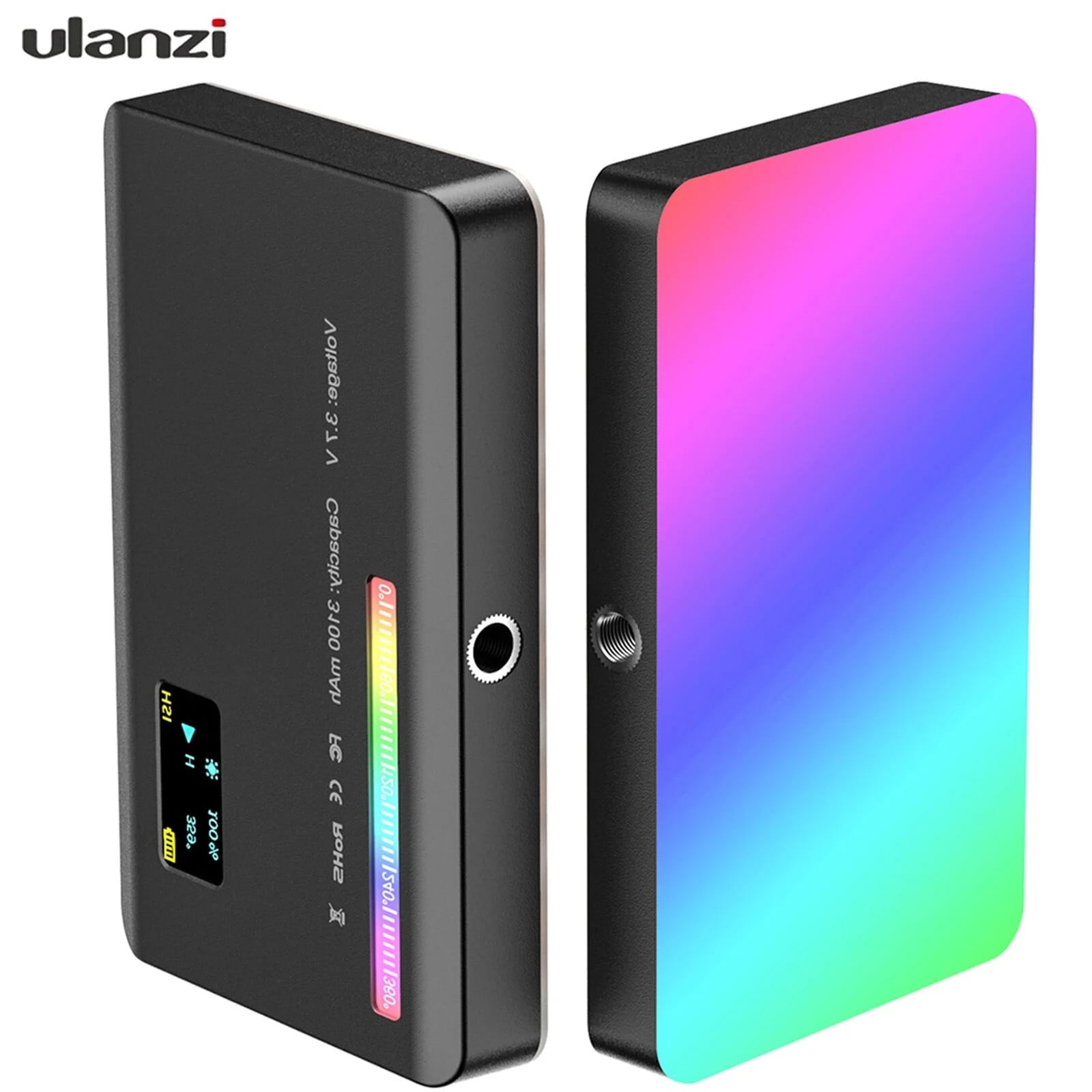 EcoNest V L 120 RGB Video Light Pocket LED On Camera Video Lights Built ...