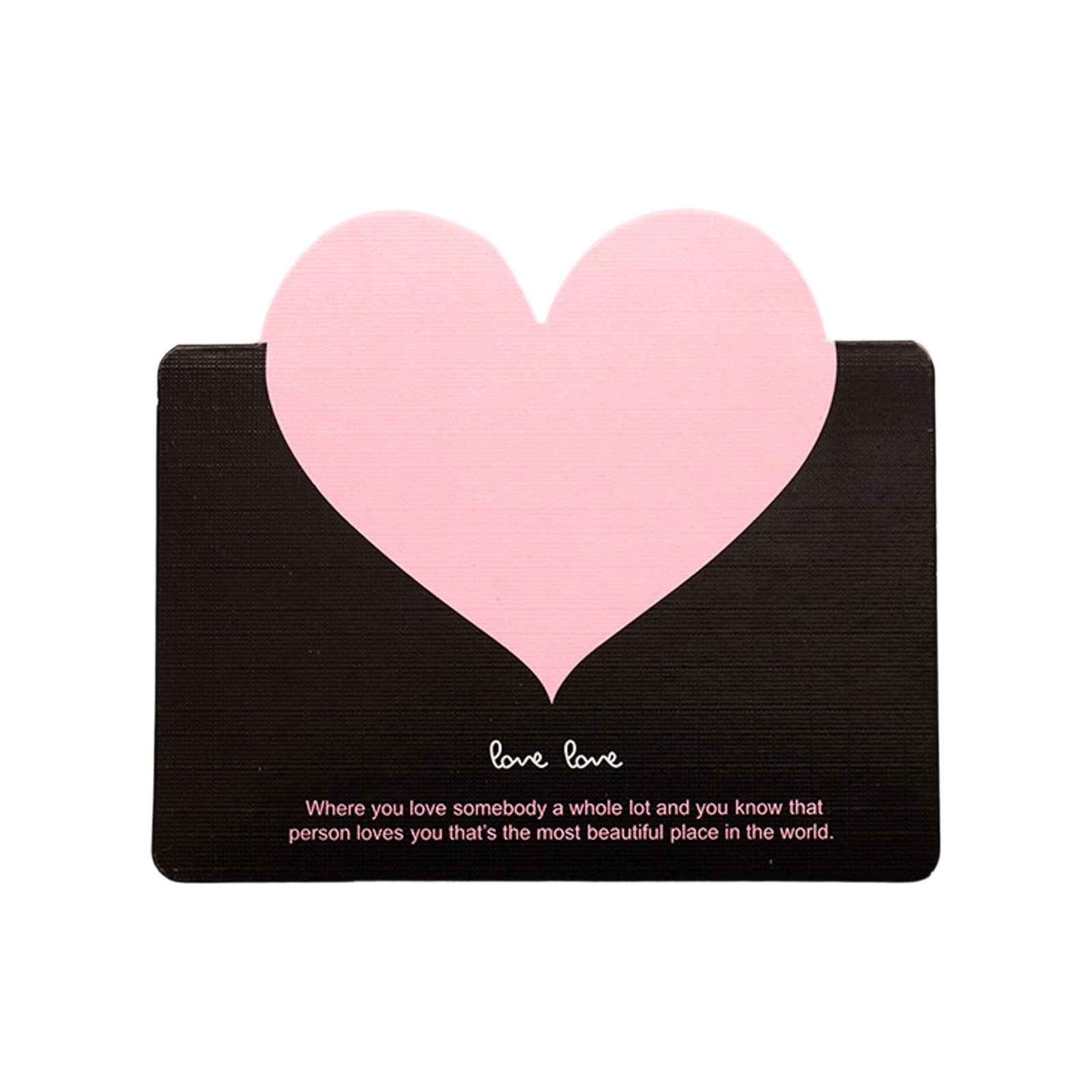 EcoNest Valentine's Day Paper Engraved Greeting Card Birthday Surprise ...
