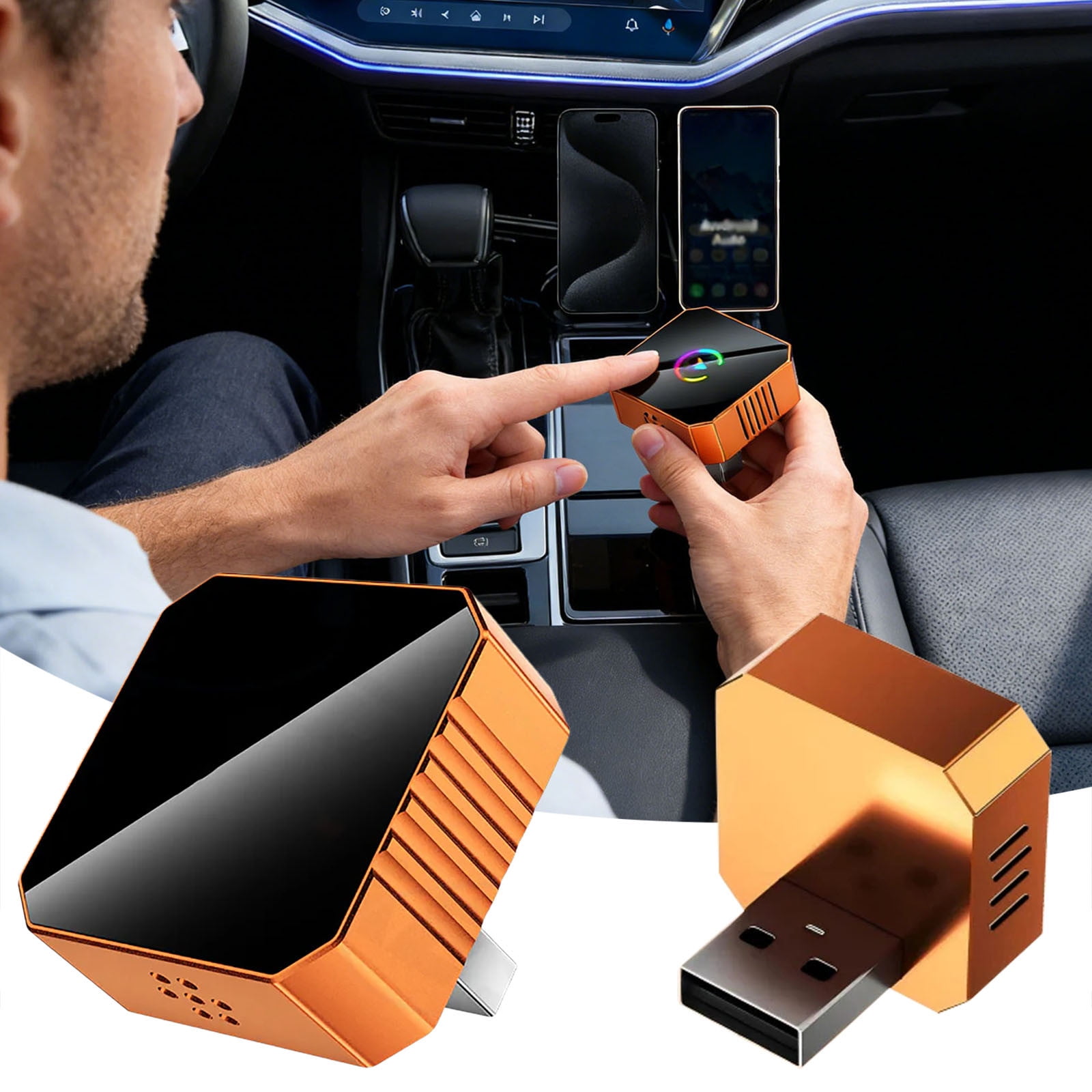 EcoNest Wireless Carplay Adapter 2026 | Wired Carplay To Wireless|Fast ...