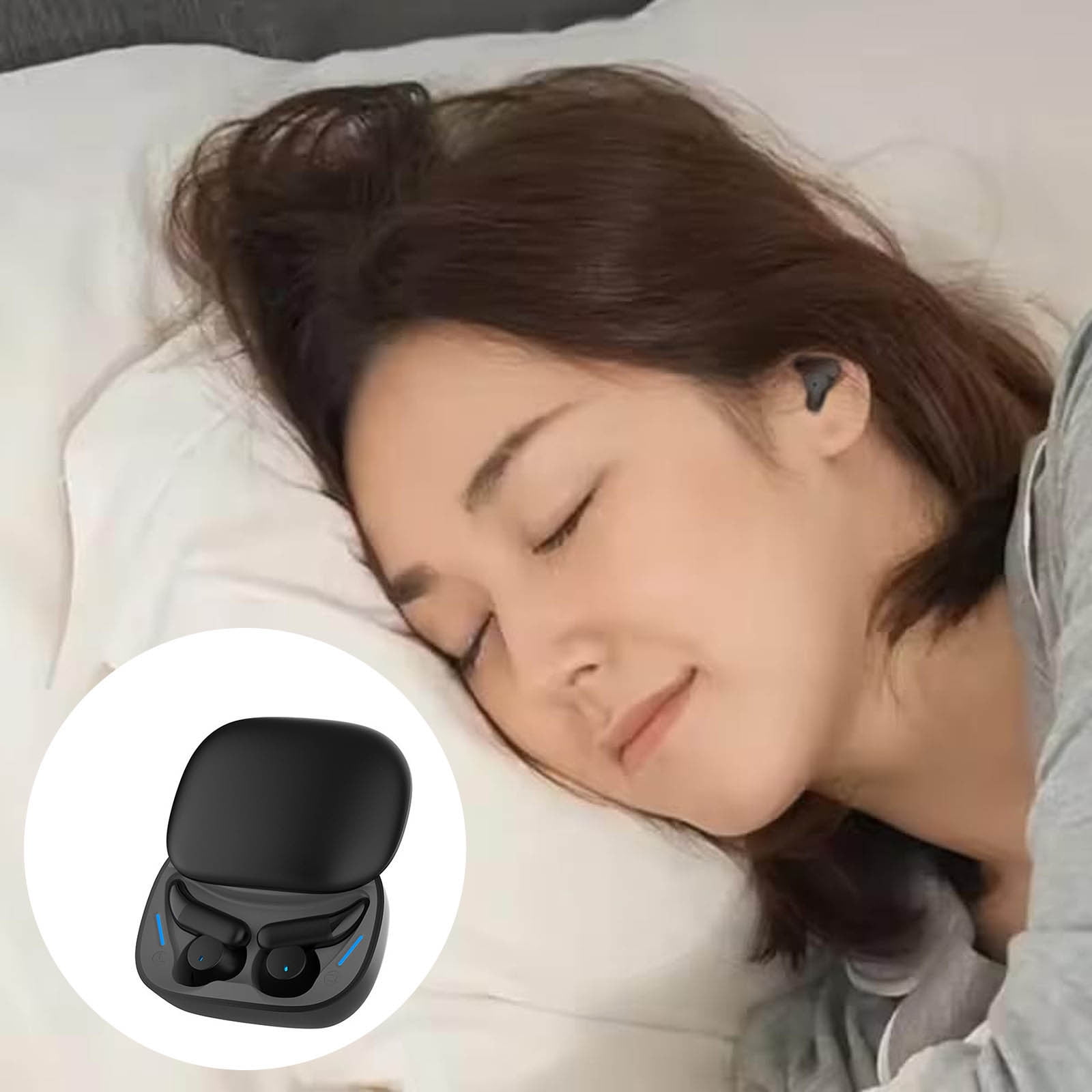 EcoNest Wireless Sleep Earbuds Sleep Headphones Noise Cancelling Sleep ...