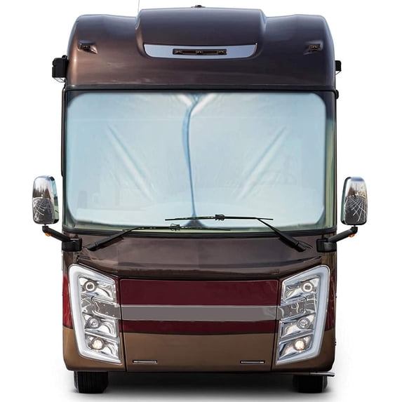 EcoNour 2-Piece 240T Polyester RV Sun Shade | UV Protective for ...
