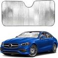 EcoNour Accordion Car Windshield Sun Shade | Reflective Car Window ...