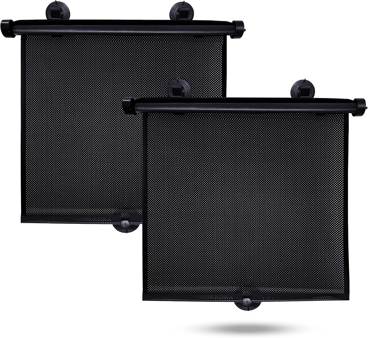 "EcoNour Car Shade Blocker (2 Pack) | Roller Sunshade Blocks UV Rays ...