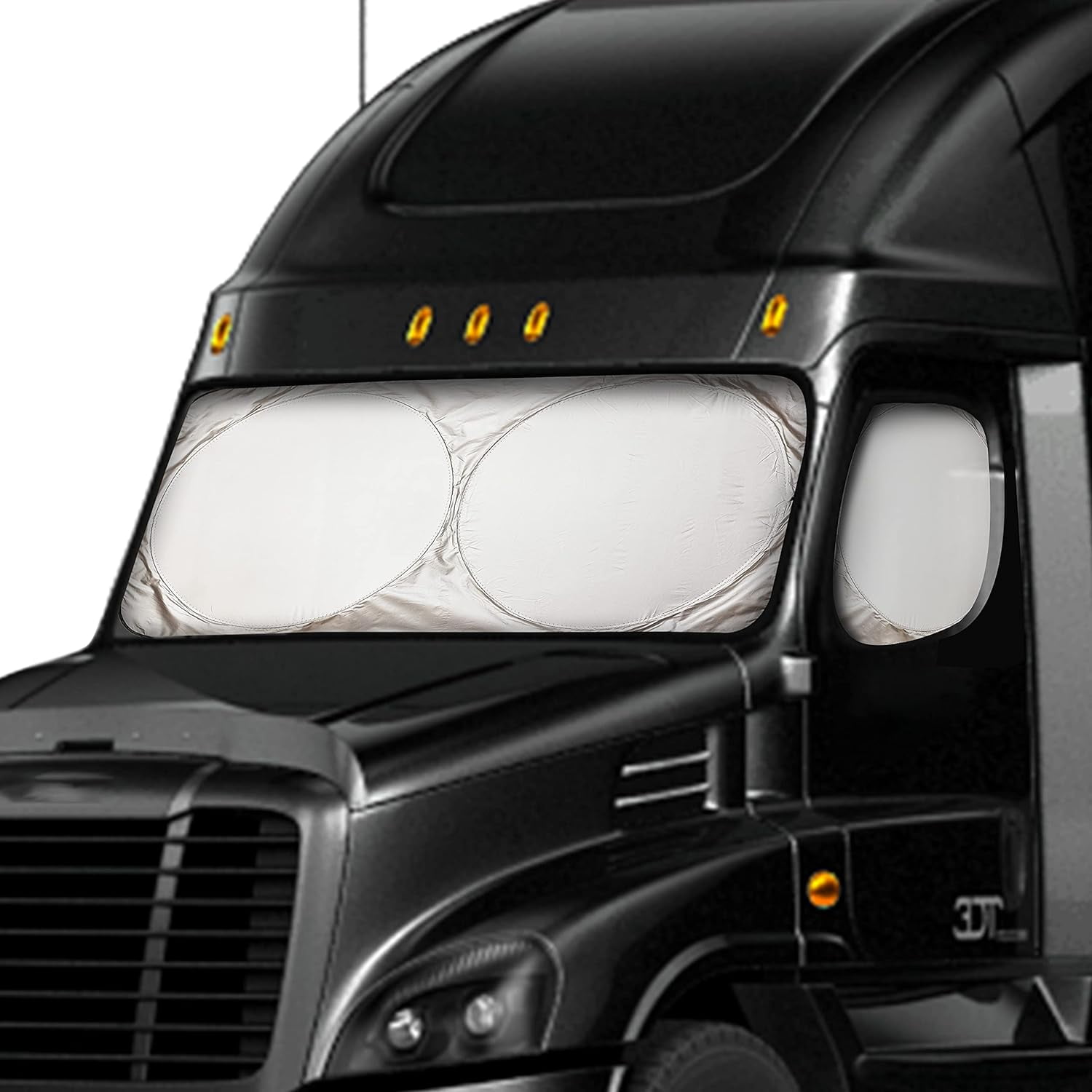 EcoNour Auto UV Visor Front Semi-Truck Sun Shade for Windshield and ...