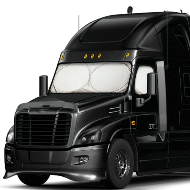 EcoNour Semi-Truck Sun Shade for Windshield and Side Windows ...
