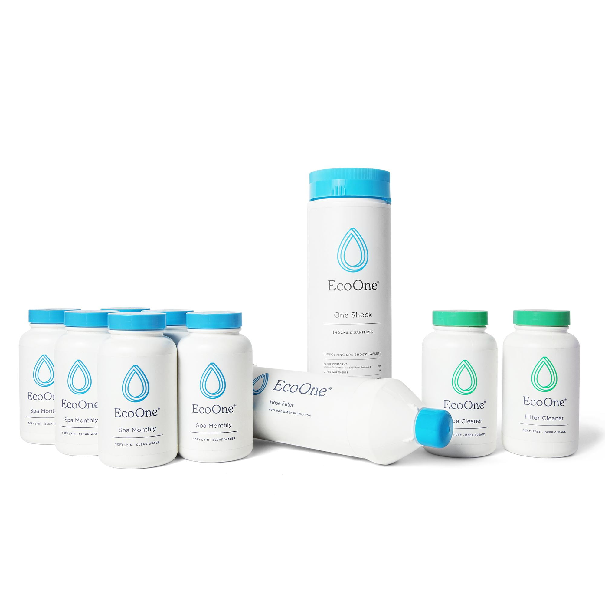 EcoOne Starter Kit, Spa & Hot Tub Starter Maintenance Kit, 6-month - Walmart.com