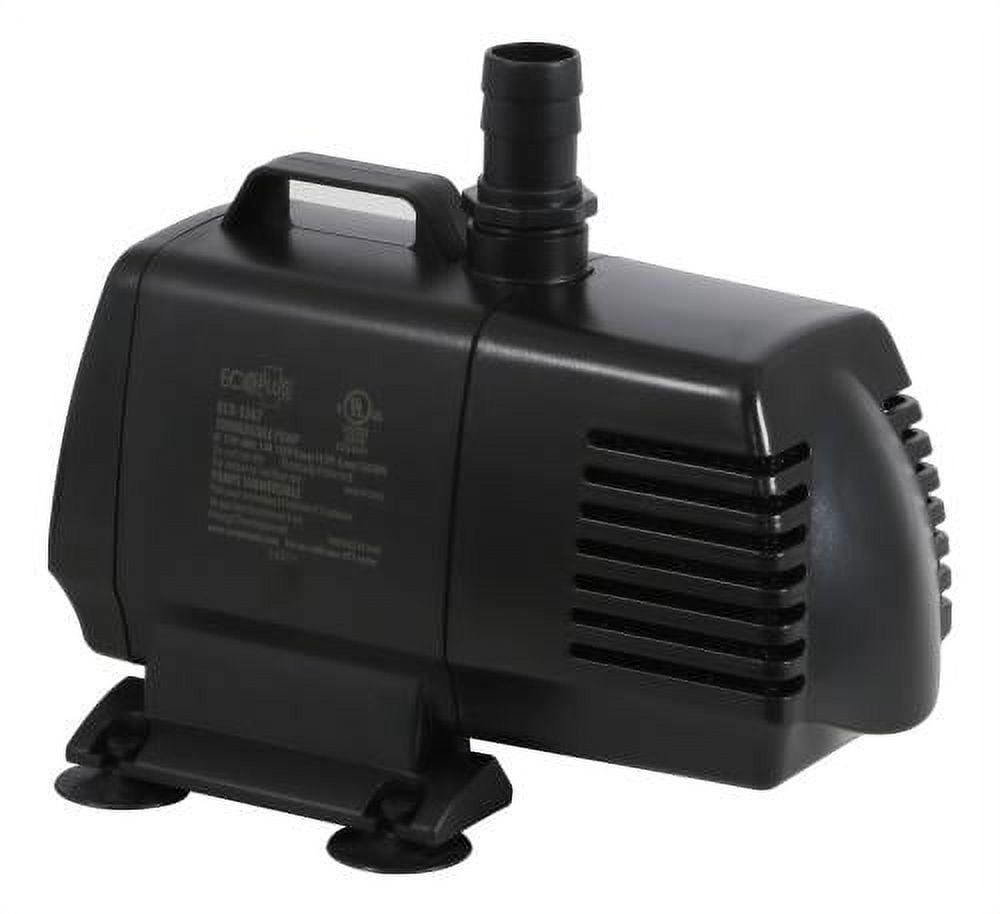 EcoPlus Eco 1267 Fixed Flow Submersible/In-line Water Pump 1347 GPH ...