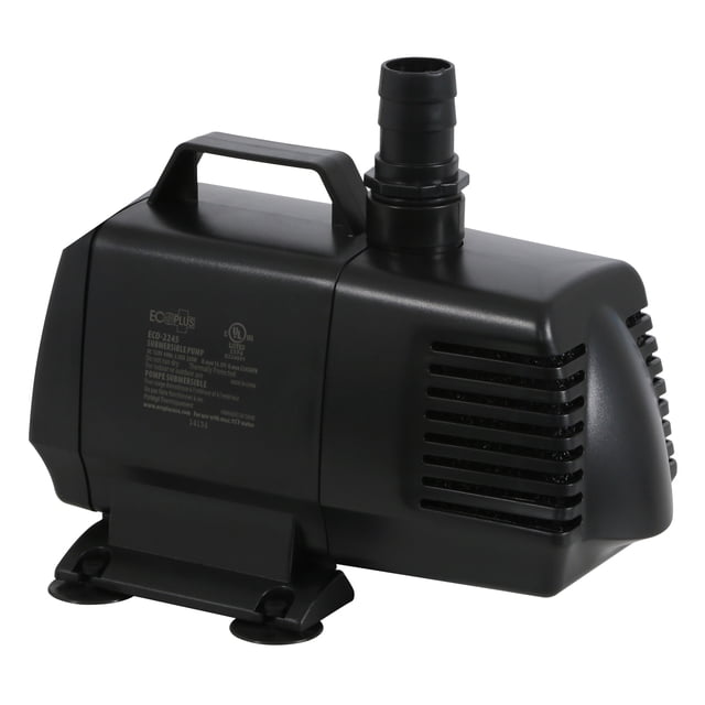 EcoPlus Eco 2245 Fixed Flow Submersible/In-line Water Pump 2166 GPH ...