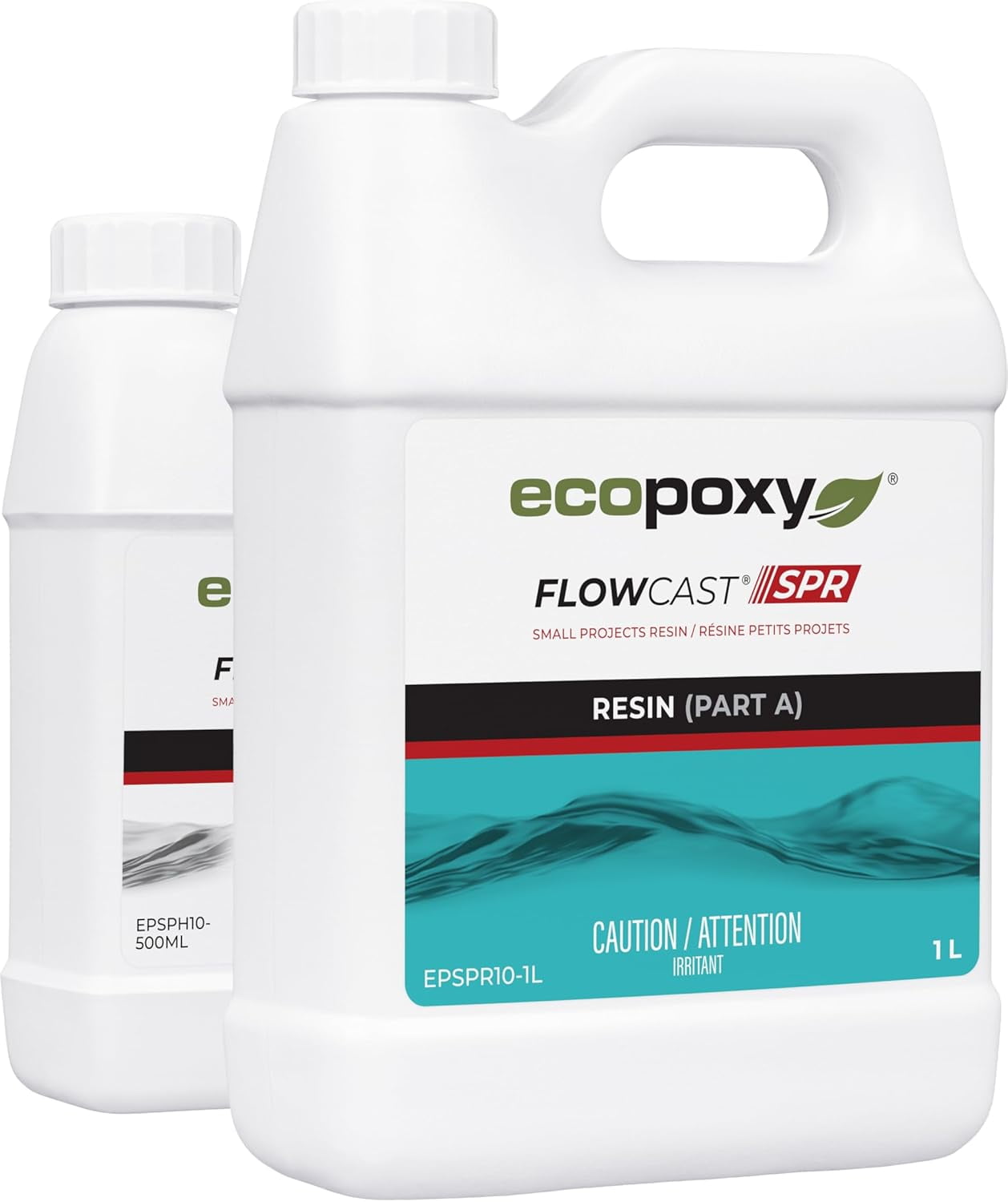EcoPoxy FlowCast SPR Resin Kit - 50 Fl Oz /1.5L: UV & Yellowing ...