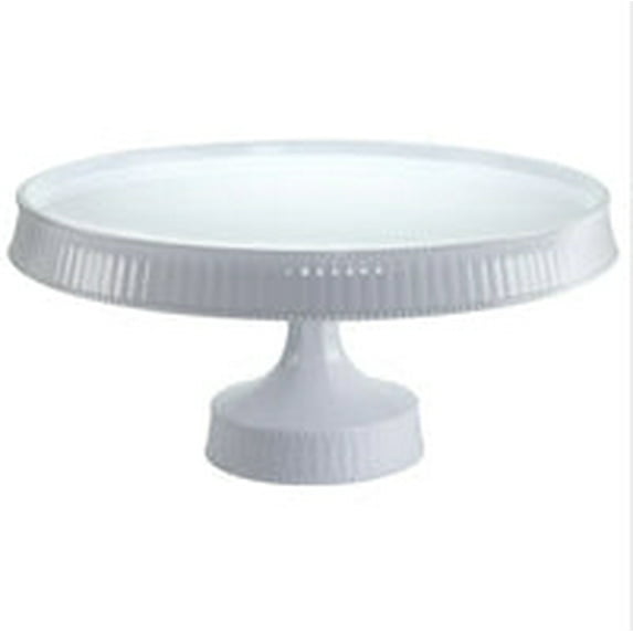 EcoQuality 10.5" White Cake Stand - Durable Elegant Dessert Stand ...
