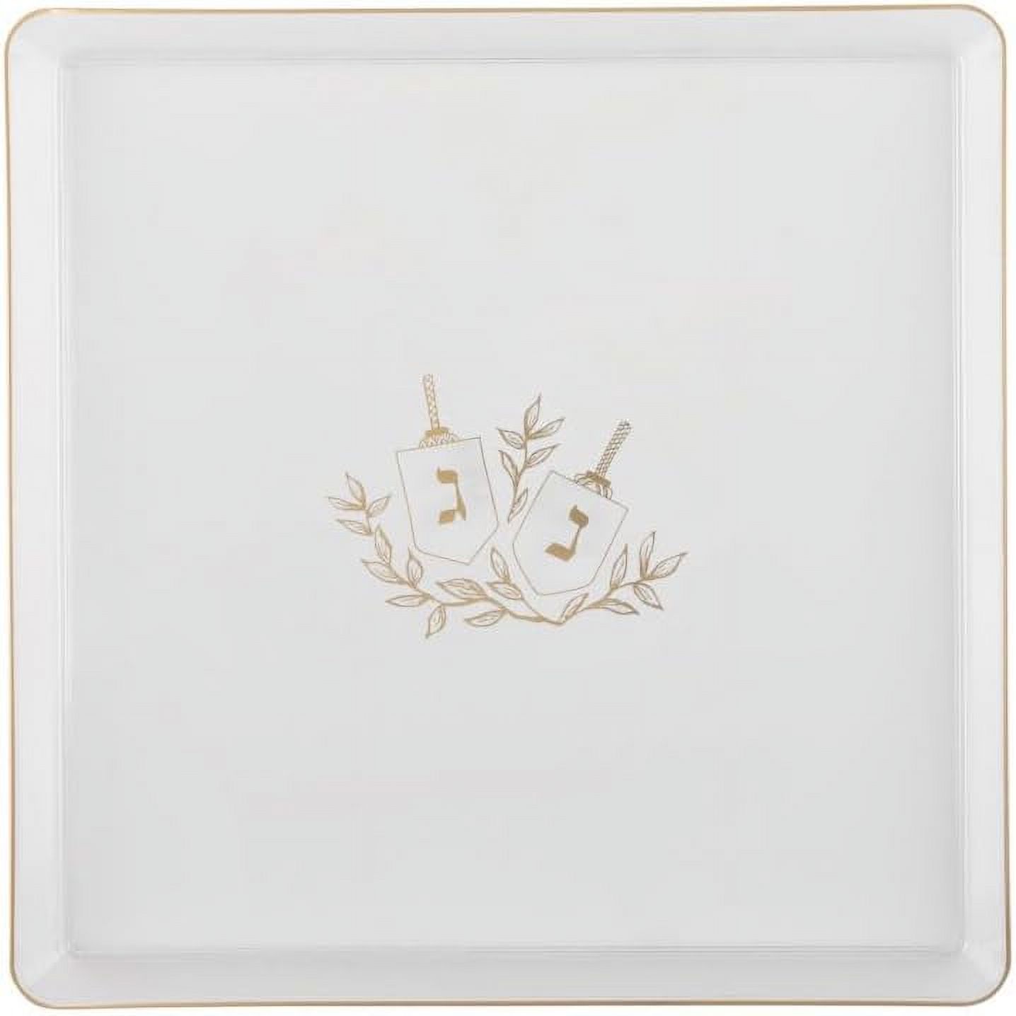 EcoQuality 10.75" inch Square Plastic Plates Heavy Duty Plastic ...