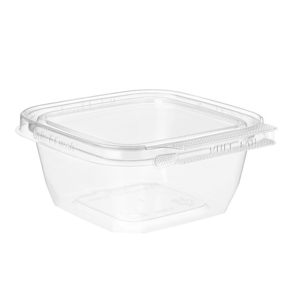 Pactiv Newspring DELItainer Microwavable Container, 16 oz, 2 x 2 x 2 ...