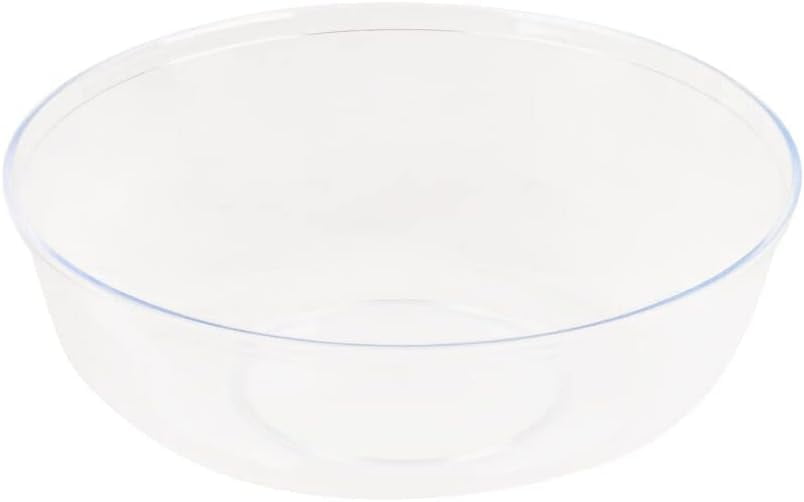 EcoQuality 16 oz Clear Round Plastic Bowls - Disposable Plastic Soup ...