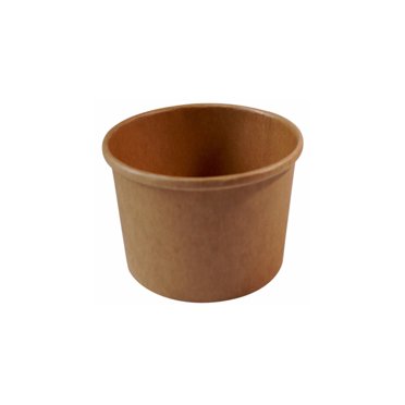 EcoQuality [150 Count] 16 oz Disposable White Paper Soup Containers ...