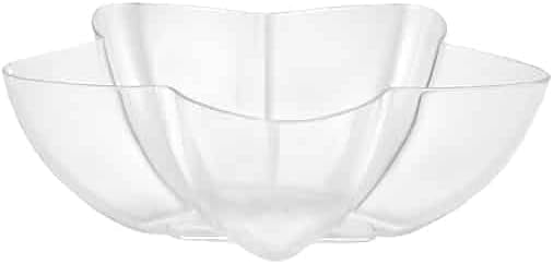 EcoQuality 3 oz Clear Mini Plastic Stardish – Disposable Dish for ...