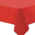 EcoQuality 54" x 108" Red Rectangle Tablecover - Durable Tablecloth ...