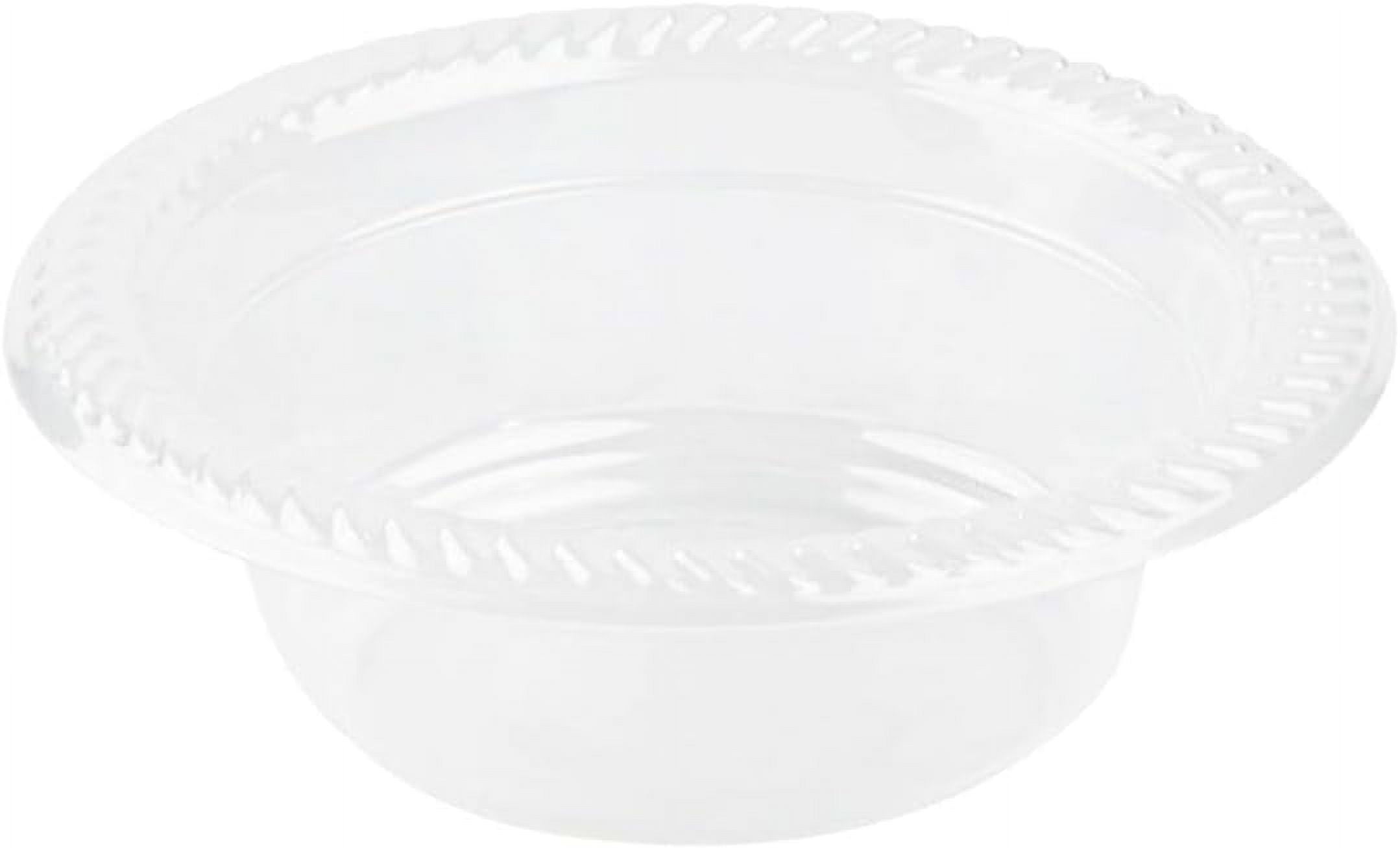 EcoQuality 5oz Clear Plastic Bowls - Disposable Plastic Dessert Bowls ...