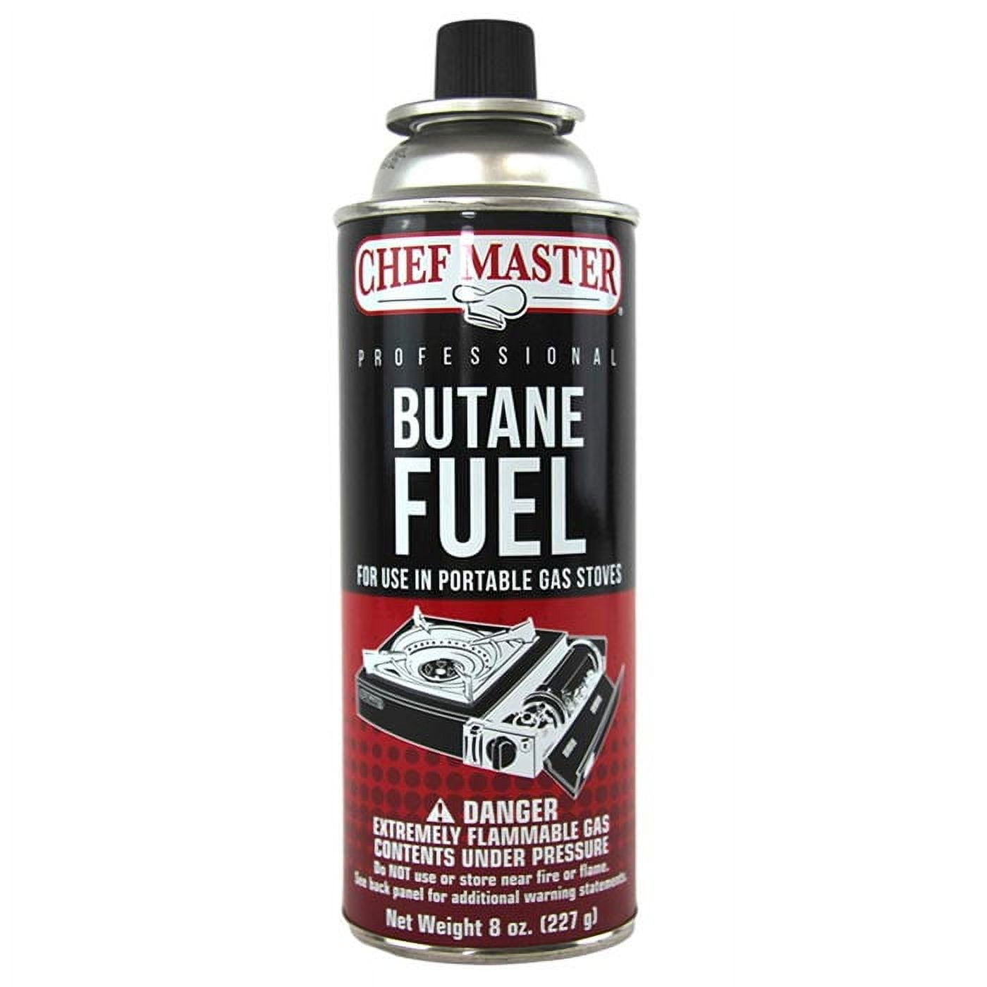 EcoQuality 8oz Butane Torch Fuel Can for Portable Appliances & Stoves ...