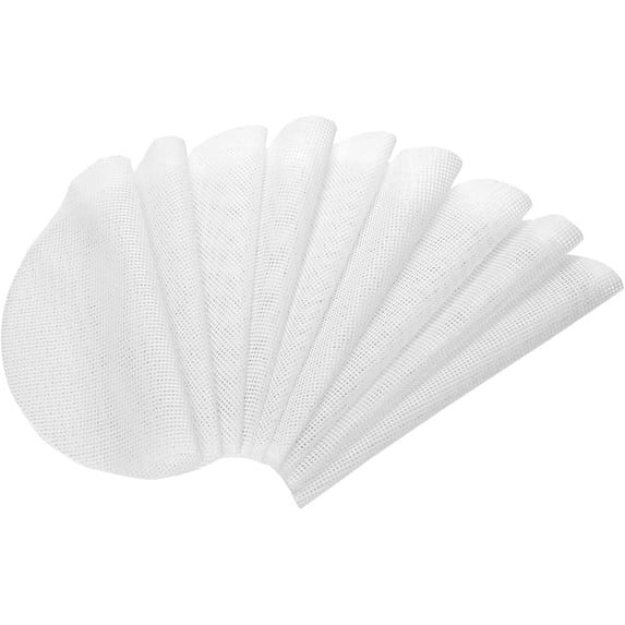 EcoQuality 9 Inch Silicone Steamer Liners, Round Non-Stick Mesh ...