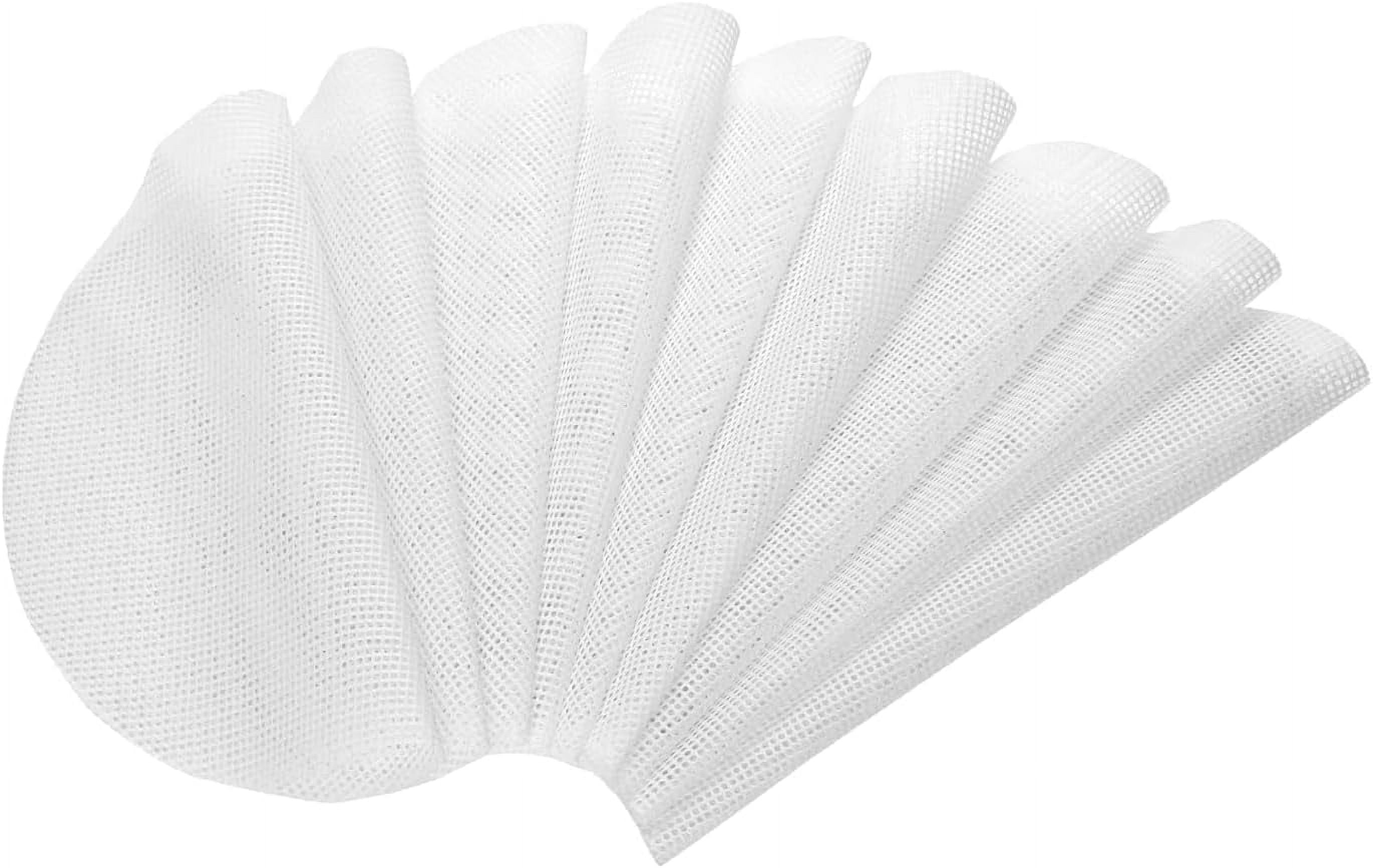 EcoQuality 9 Inch Silicone Steamer Liners, Round Non-Stick Mesh ...