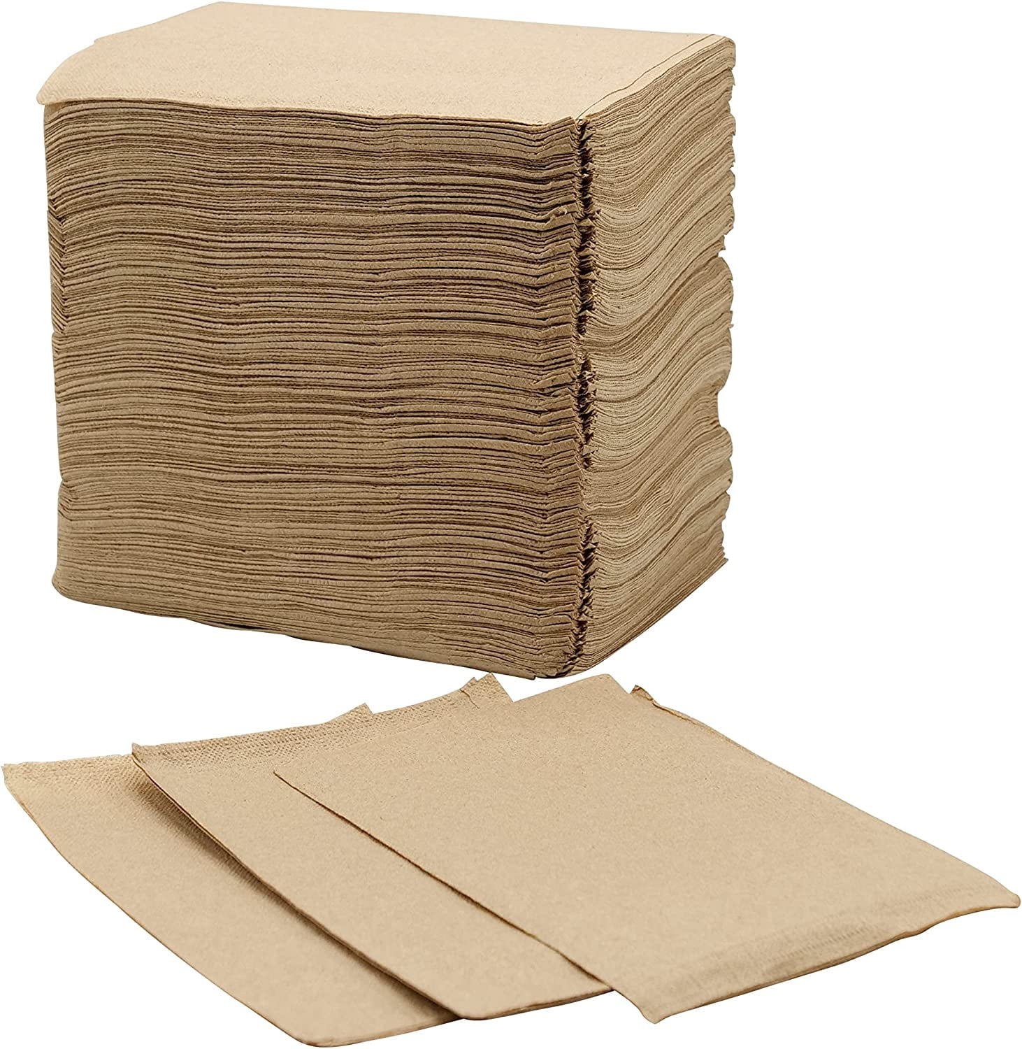 EcoQuality Kraft Single Fold - 1 Ply Single Fold Paper Towels - 10-1/4 ...