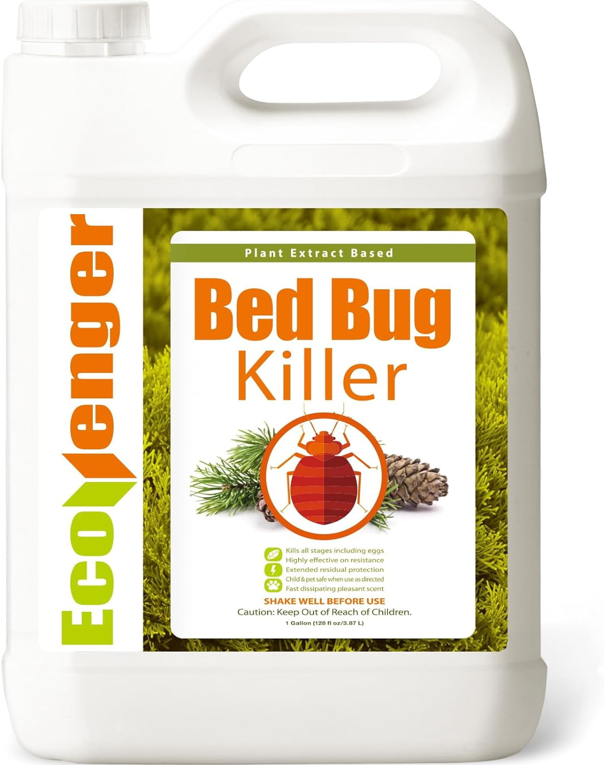 by EcoRaider Plant Extract Based Bed Bug Killer 1 Gallon,Insect ...
