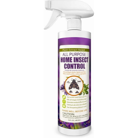by EcoRaider All Purpose Insect Control 16 oz, Fleas, Fruit Flies ...