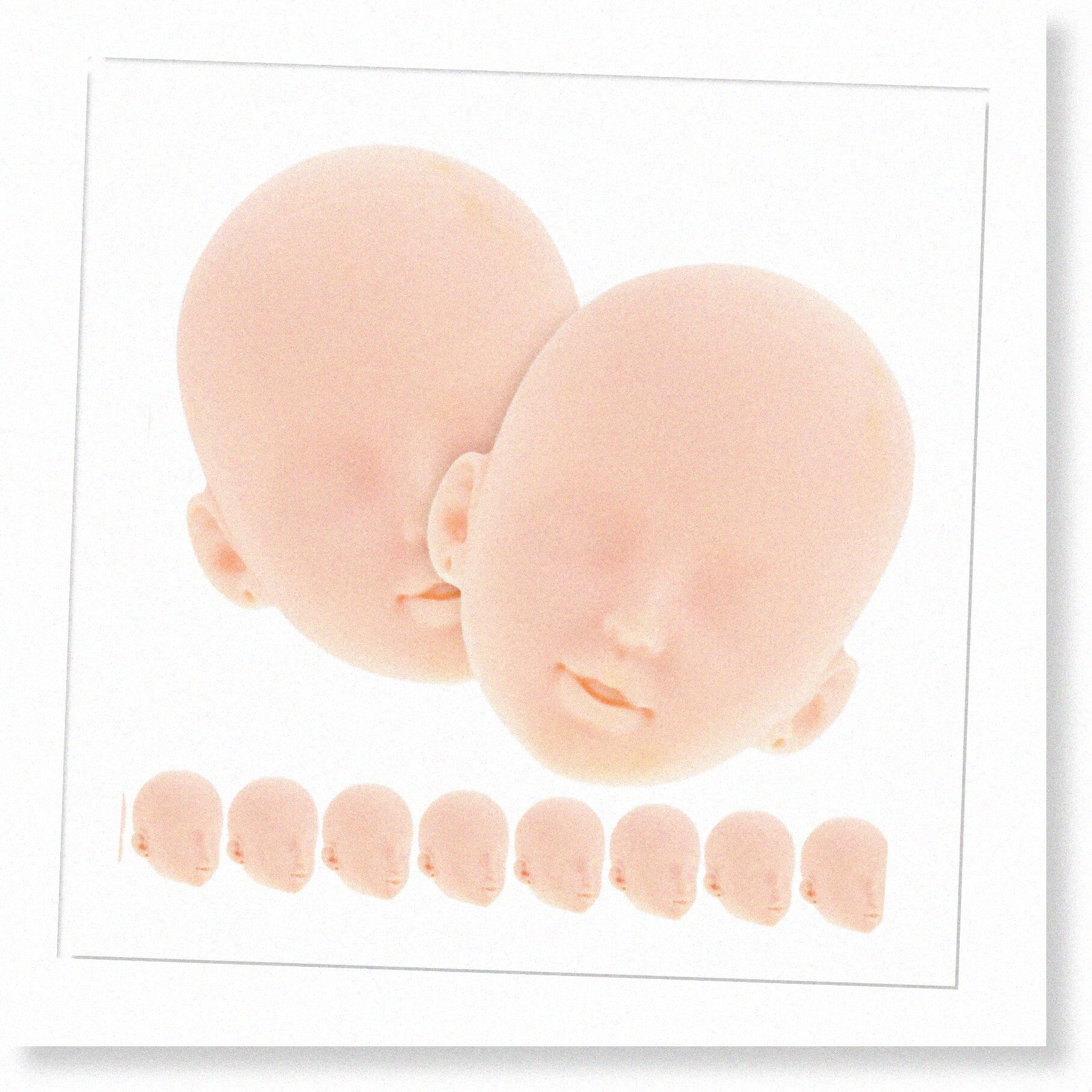 EcoRevive 10pcs Sustainable Doll Heads - Innovative Makeup Practice ...
