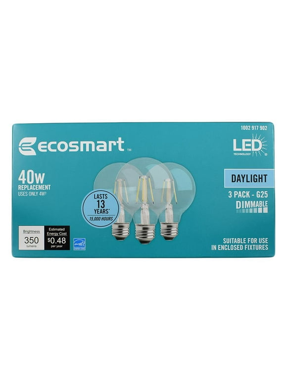 EcoSmart EcoSmart Light Bulbs in Shop Light Bulbs by Brand - Walmart.com