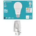 EcoSmart 60-Watt Equivalent A19 Dimmable LED Light Bulb,Selectable ...