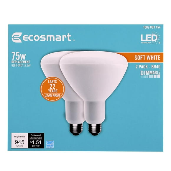 EcoSmart Light Bulbs in Shop Light Bulbs by Brand - Walmart.com