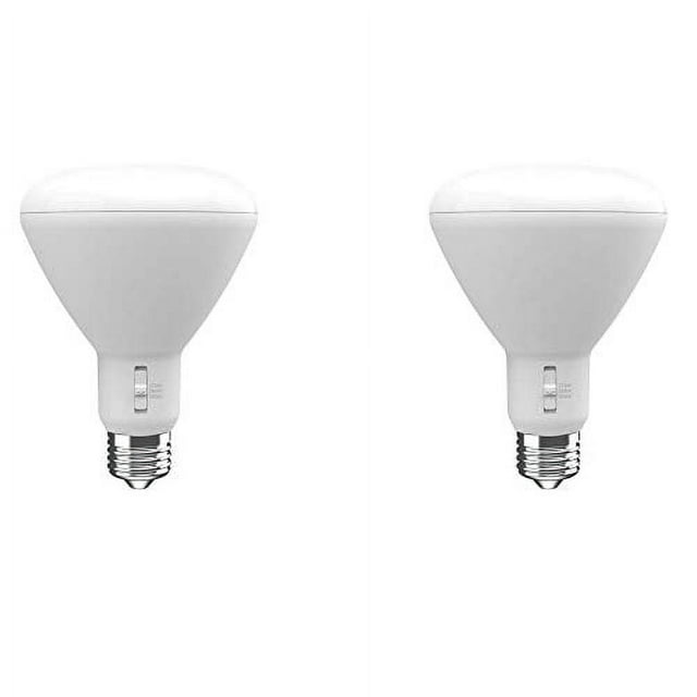 EcoSmart 90-Watt Equivalent BR30 Dimmable LED Light Bulb with 3 Color Choices 2700K/3000K/5000K ...