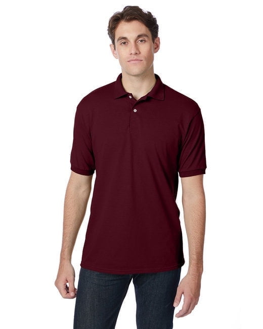EcoSmart Jersey Knit Polo - 0.83 - Comfortable Style - Walmart.com