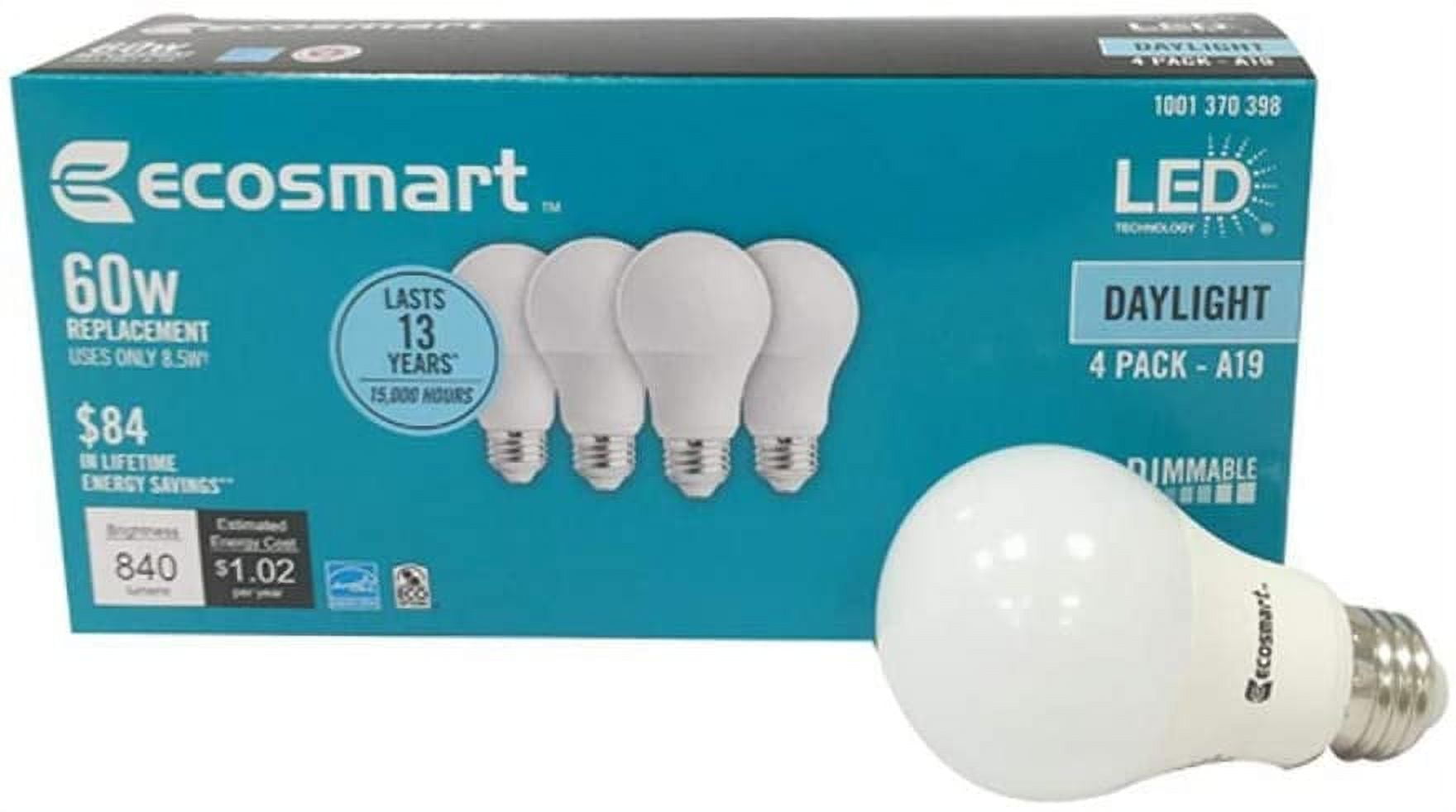 EcoSmart LED Light Bulbs - Walmart.com