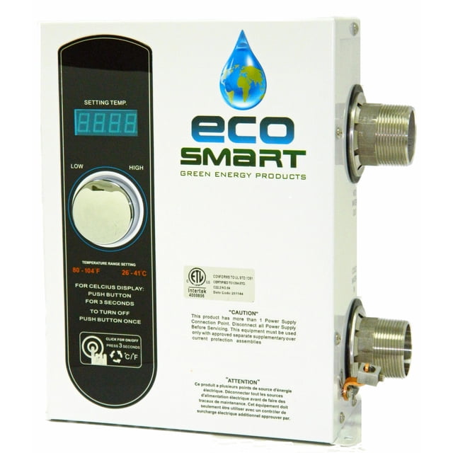 EcoSmart SMARTPOOL27 27 kW 240V Electric Pool Heater - Walmart Business ...