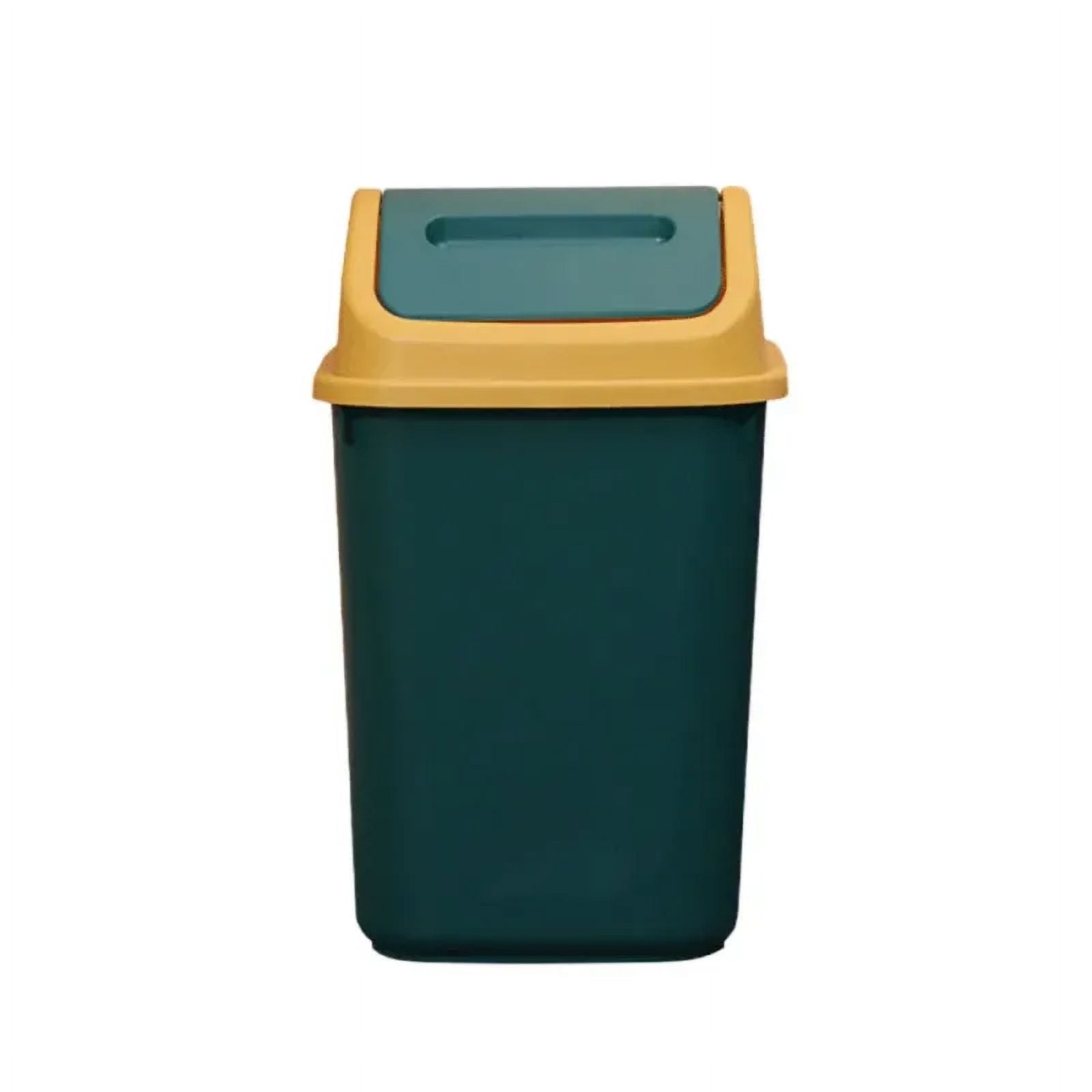 EcoStep 10L Flip-Top Waste Bin, Green, 1pc - Walmart.com