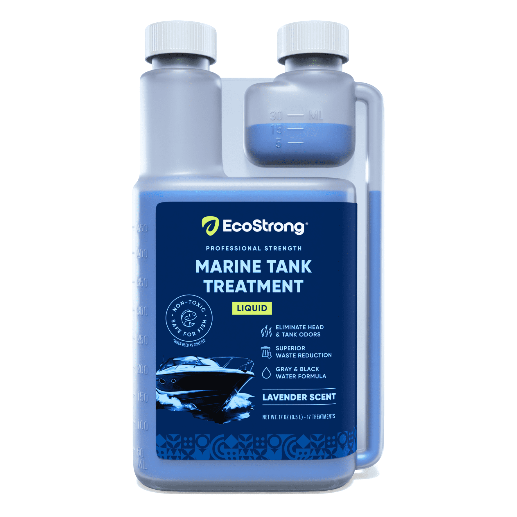 EcoStrong Marine Holding Tank Treatment Liquid Eliminates Tank Odor (33 ...